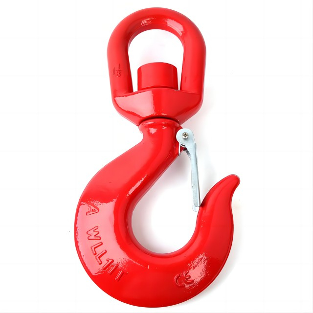 China Swivel Lifting Hook With Latch manufacturers, Swivel Lifting Hook ...