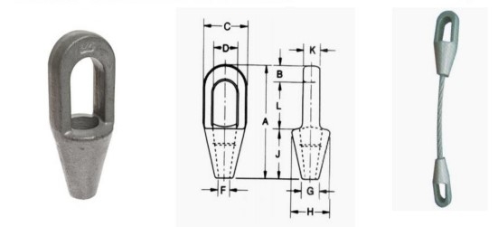 Closed Spelter Socket - Gostern Rigging